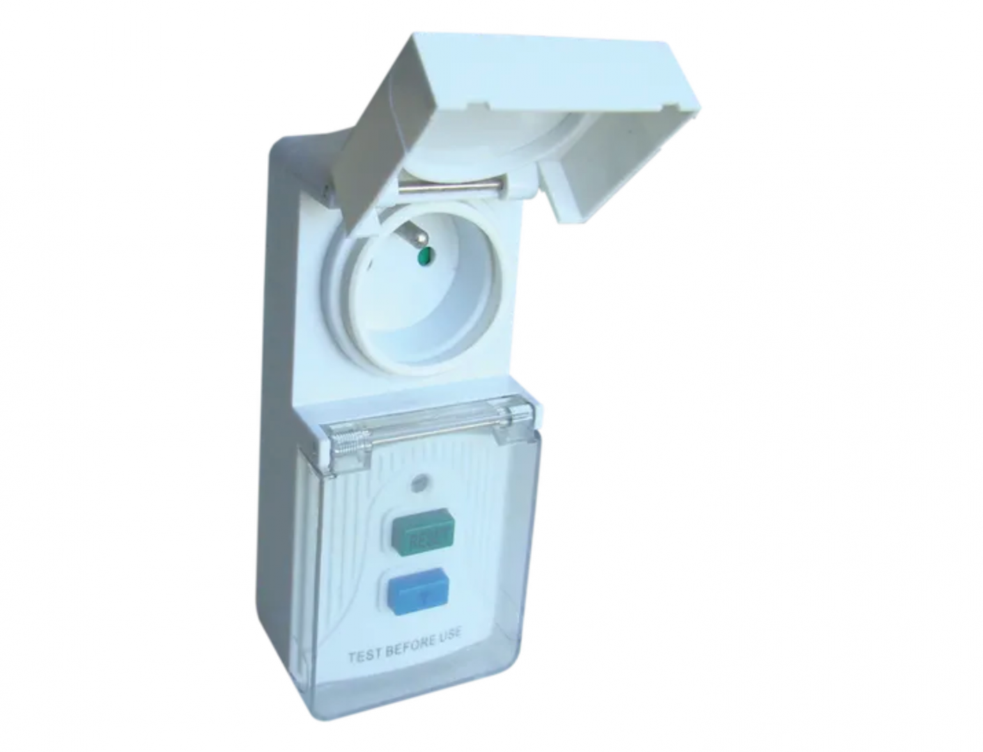 Zásuvkový adaptér s proudovým chráničem IP44 16A | SVX CZ